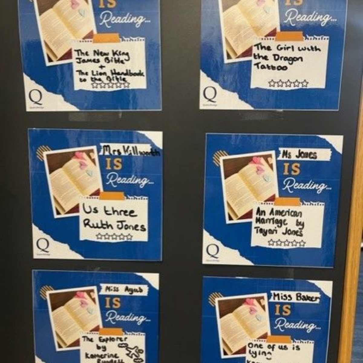 Queensbridge - Staff are Reading!